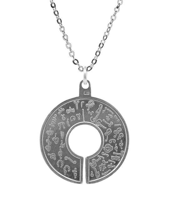 BioGeometry® BioSignature Pendant – Sterling Silver – BG Shop Online